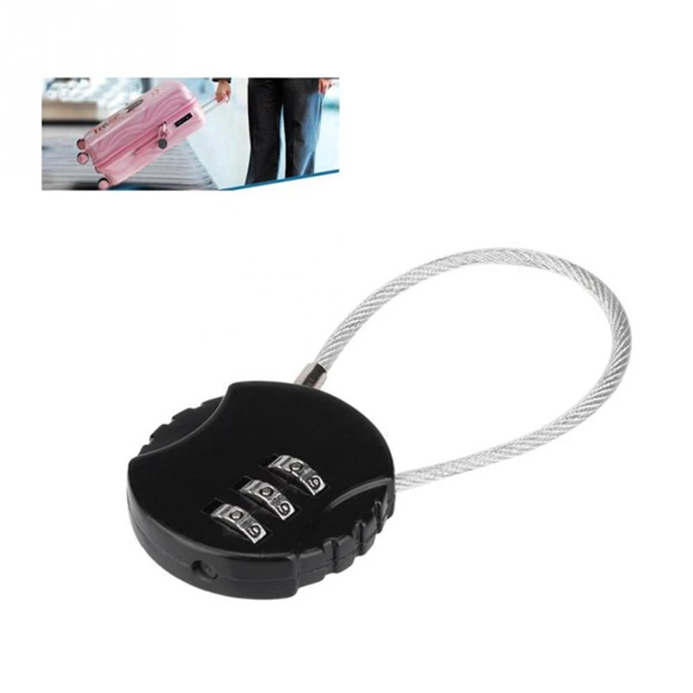 Camping-Metal-Steel-Wire-3-Digit-Combination-Hiking-Ball-Shaped-Gym ...