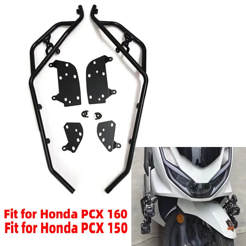 Fit-for-Honda-PCX160-PCX150-Accessories-Engine-Guard-Highway-Crash-Bar ...