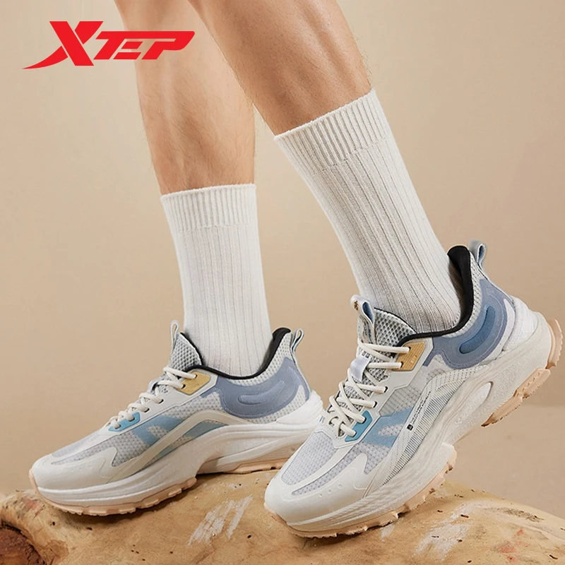 Xtep Chinoiserie Walking Shoes Men Dynamic Foam Breathable Male ...