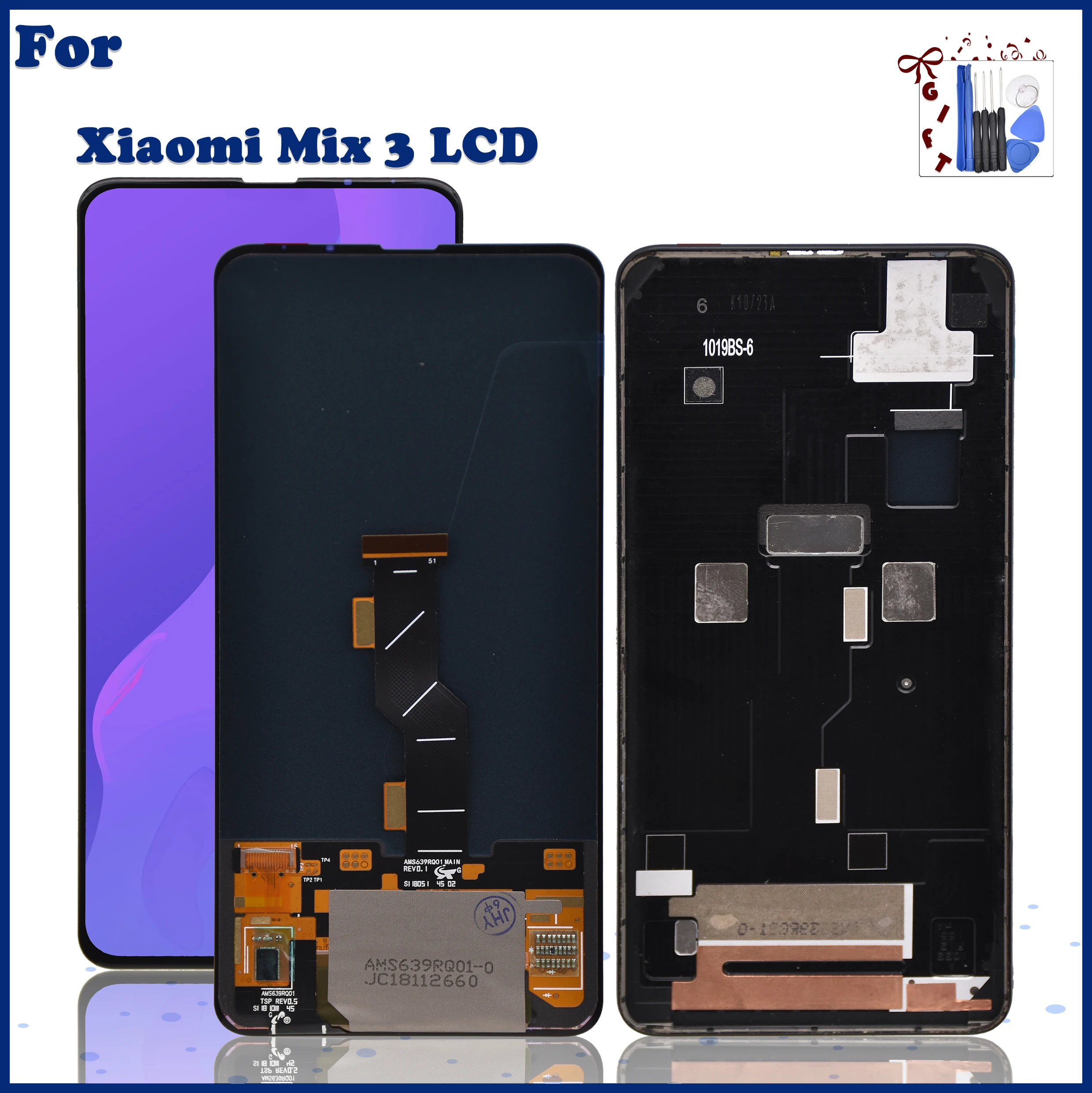 Original-Amoled-6-39-For-Xiaomi-Mix-3-Lcd-Display-Touch-Screen-Digitizer-Assembly-Replacement ...