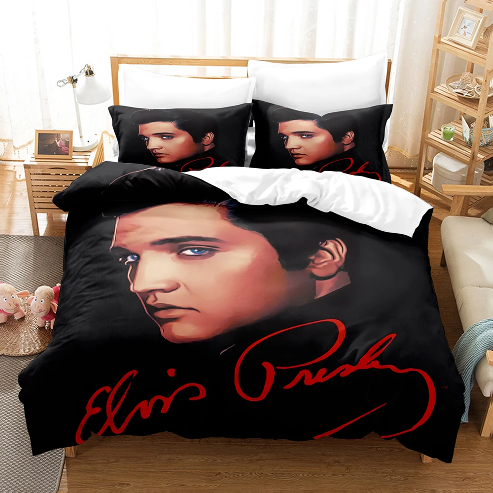 Popular-Elvis-Presley-Bedding-Set-Fashion-3D-Print-Comforter-Luxury ...