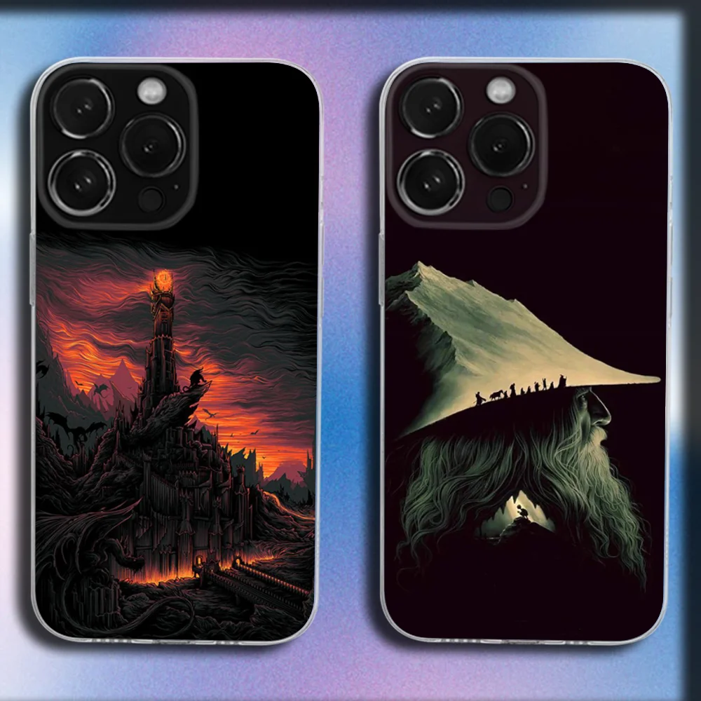 The Lord of the R-Rings Phone Case For iPhone 16,15,14,13,12,11 Plus ...