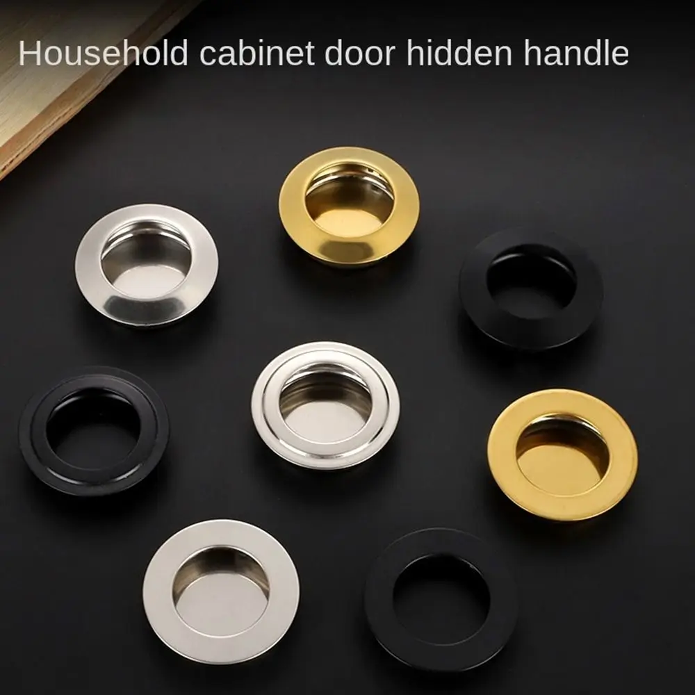 Stainless-Steel-Recessed-Door-Handle-New-Hardware-Invisible-Embedded ...