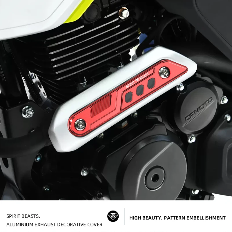 Spirit Beast motorcycle exhaust pipe protector heat shield cover ...