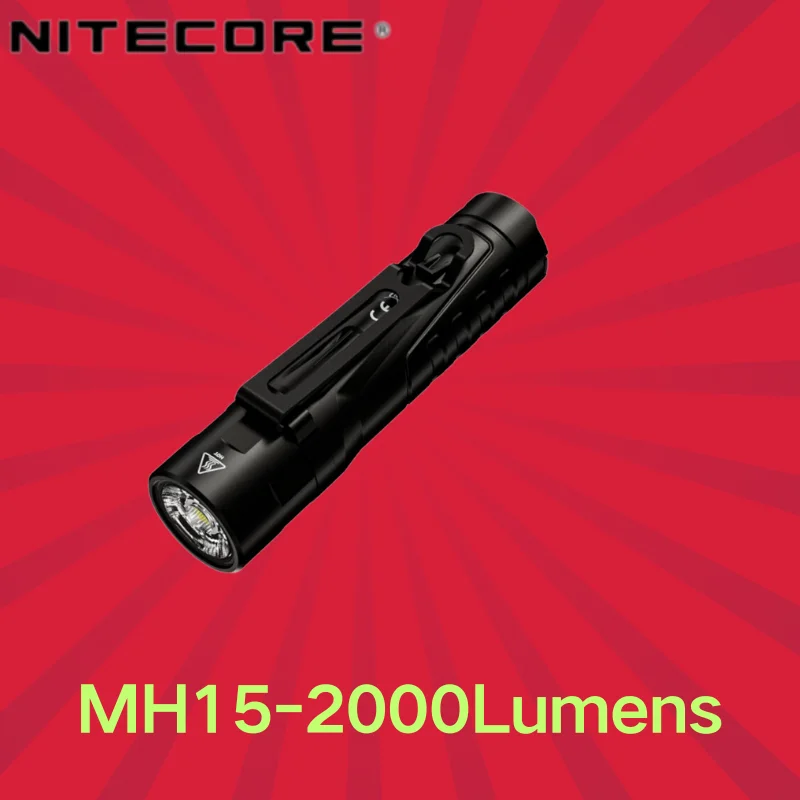 NITECORE-MH15-EDC-Flashlightt-2000Lumens-USB-C-Rechargeable-Built-in ...