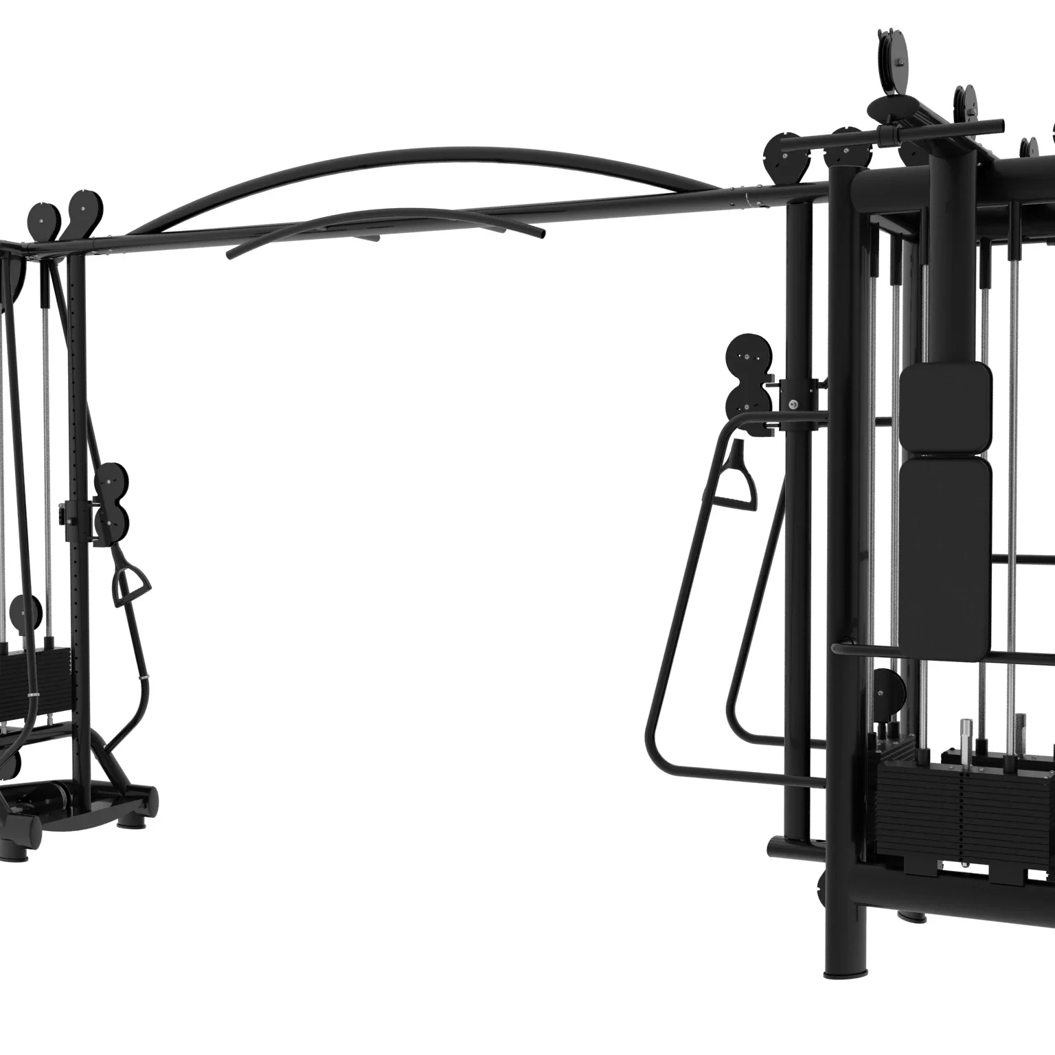 Machine-Cable-Jungle-Crossover-Multi-Functional-Strength-Machine-Multi ...