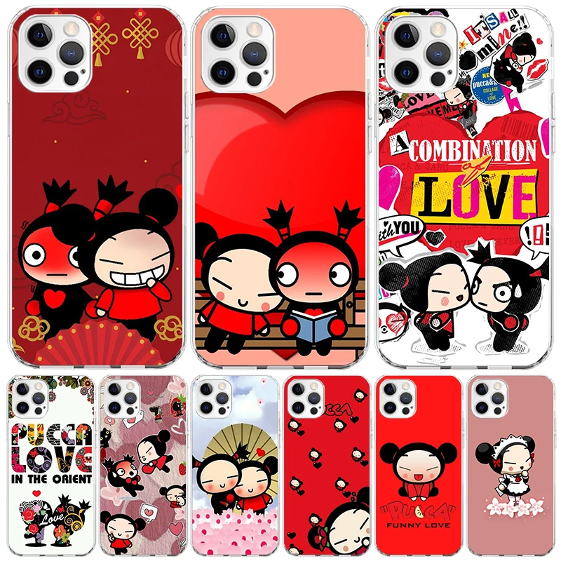 Cute-Cartoon-Pucca-Garu-Case-Phone-Cover-for-Apple-iphone-16-15-14-13 ...