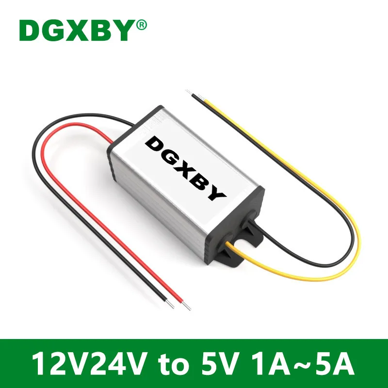 Dgxby 24v To 5v 1a 2a 3a 4a 5a Step-down Power Supply Module 12v To 5 ...