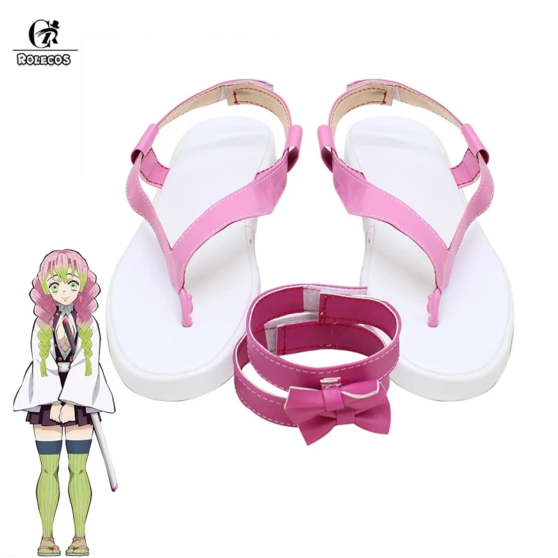 ROLECOS-Anime-Demon-Slayer-Mitsuri-Kanroji-Cosplay-Shoes-Kanroji ...
