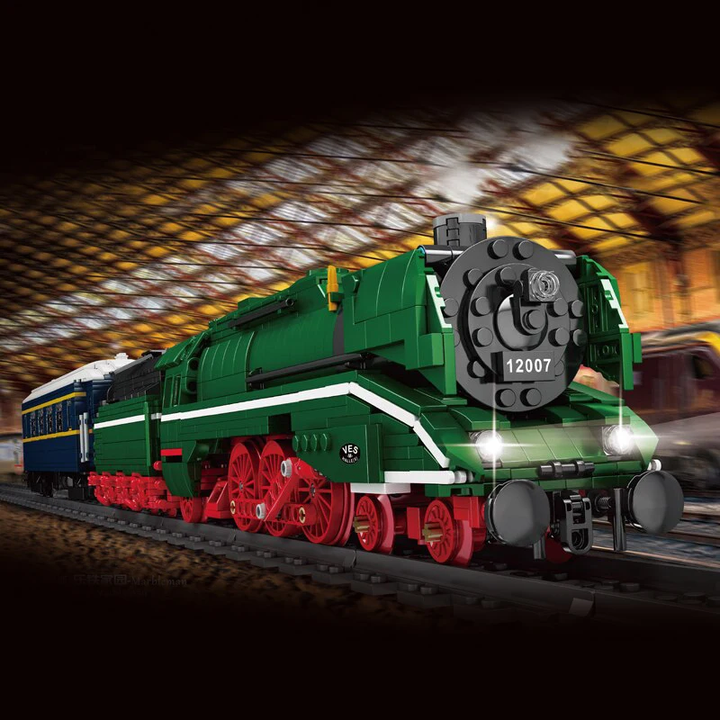 2412pcs Mould King German Express Trains Building Block Set With ...
