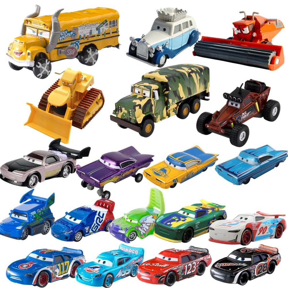 Disney-Pixar-Carros-3-Brinquedos-para-Crian-as-Rel-mpago-McQueen-Matt ...