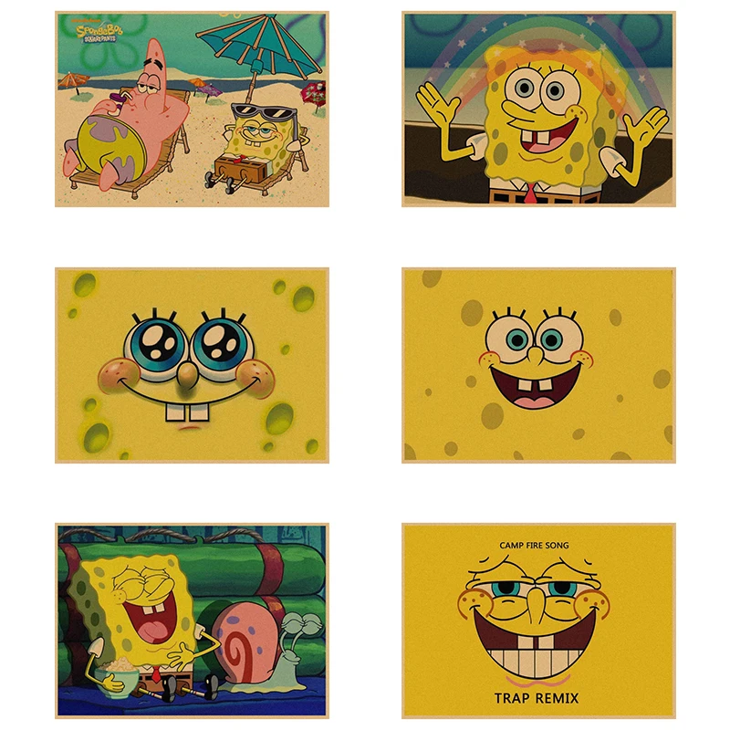 Spongebob Characters Poster