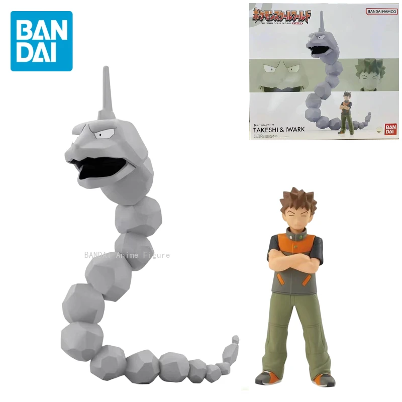 Bandai-POKEMON-Escala-World-Action-Figures-Takeshi-Iwark-Figuras-Anime ...