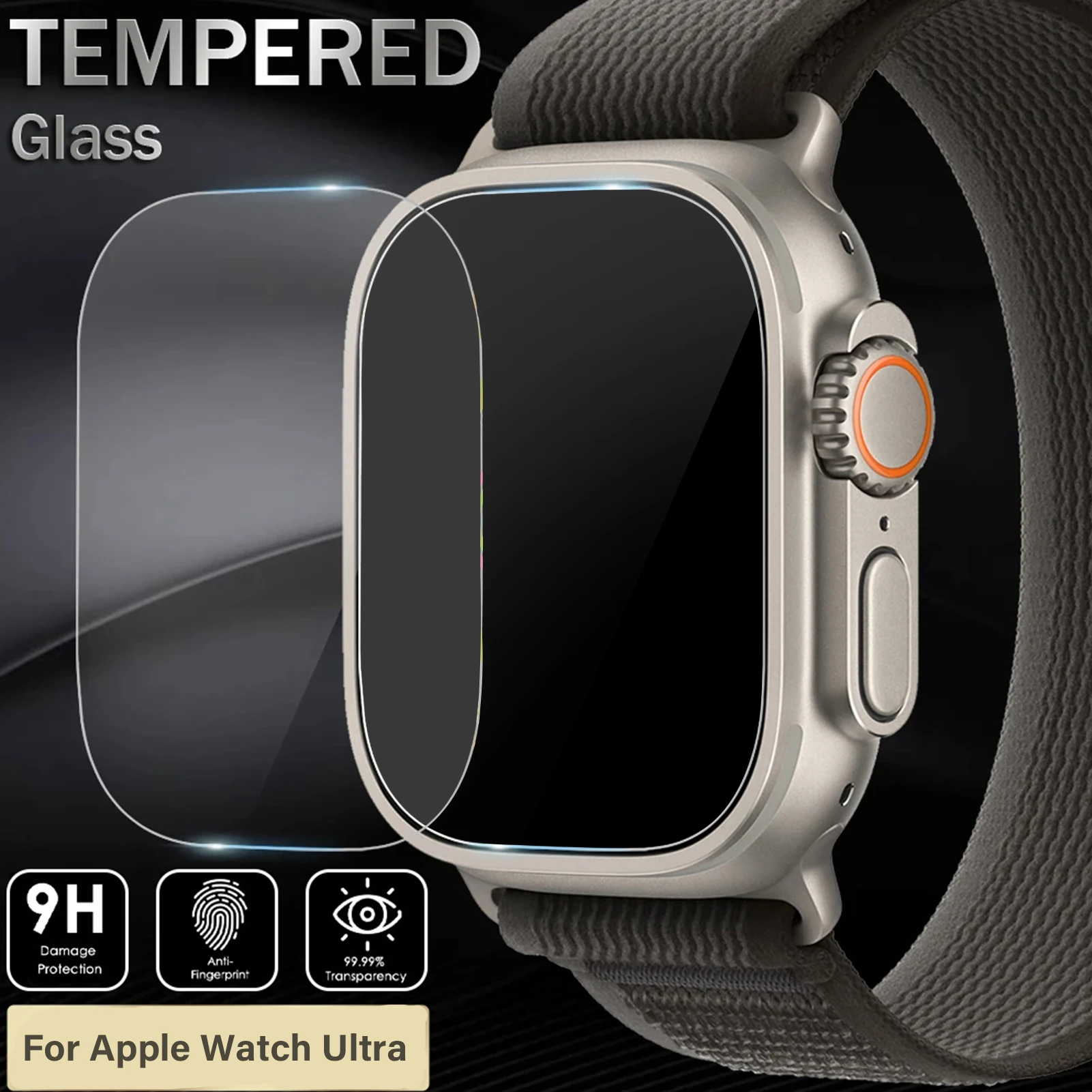 Tempered-Glass-Film-for-Apple-Watch-Ultra-2-Ultra-Screen-Protector ...