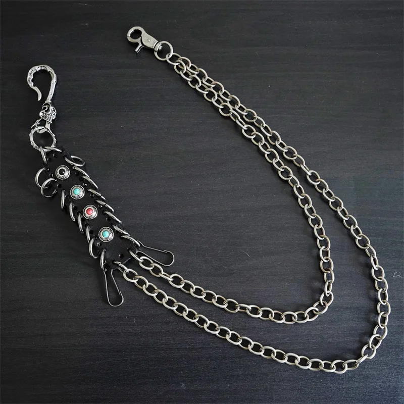 Hip-Hop-Punk-genuine-leather-Retro-style-Pant-chain-New-trend-Jeans ...