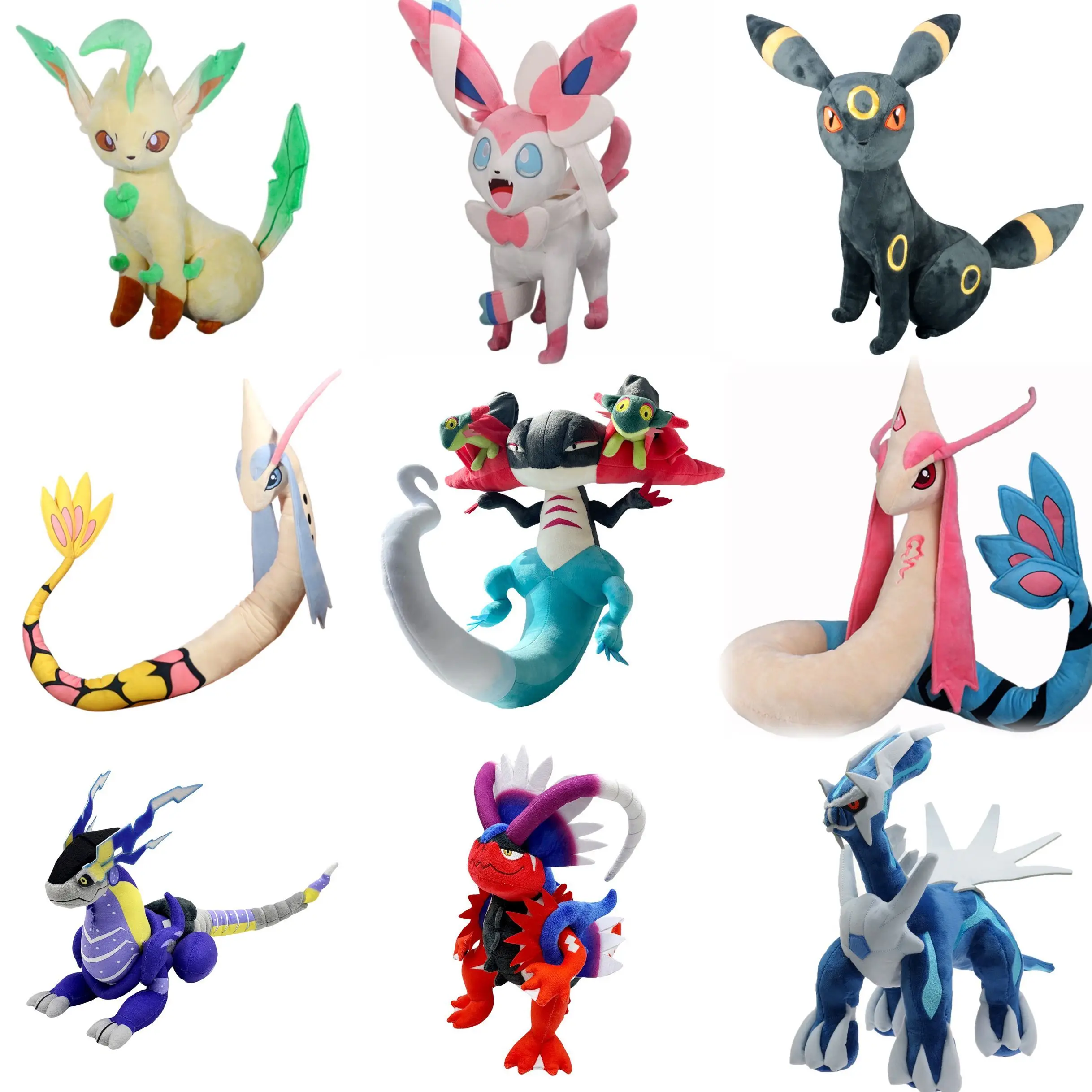Shop Generic Pokemon Dragapult Plush Pikachu Miraidon Greninja Sylveon ...