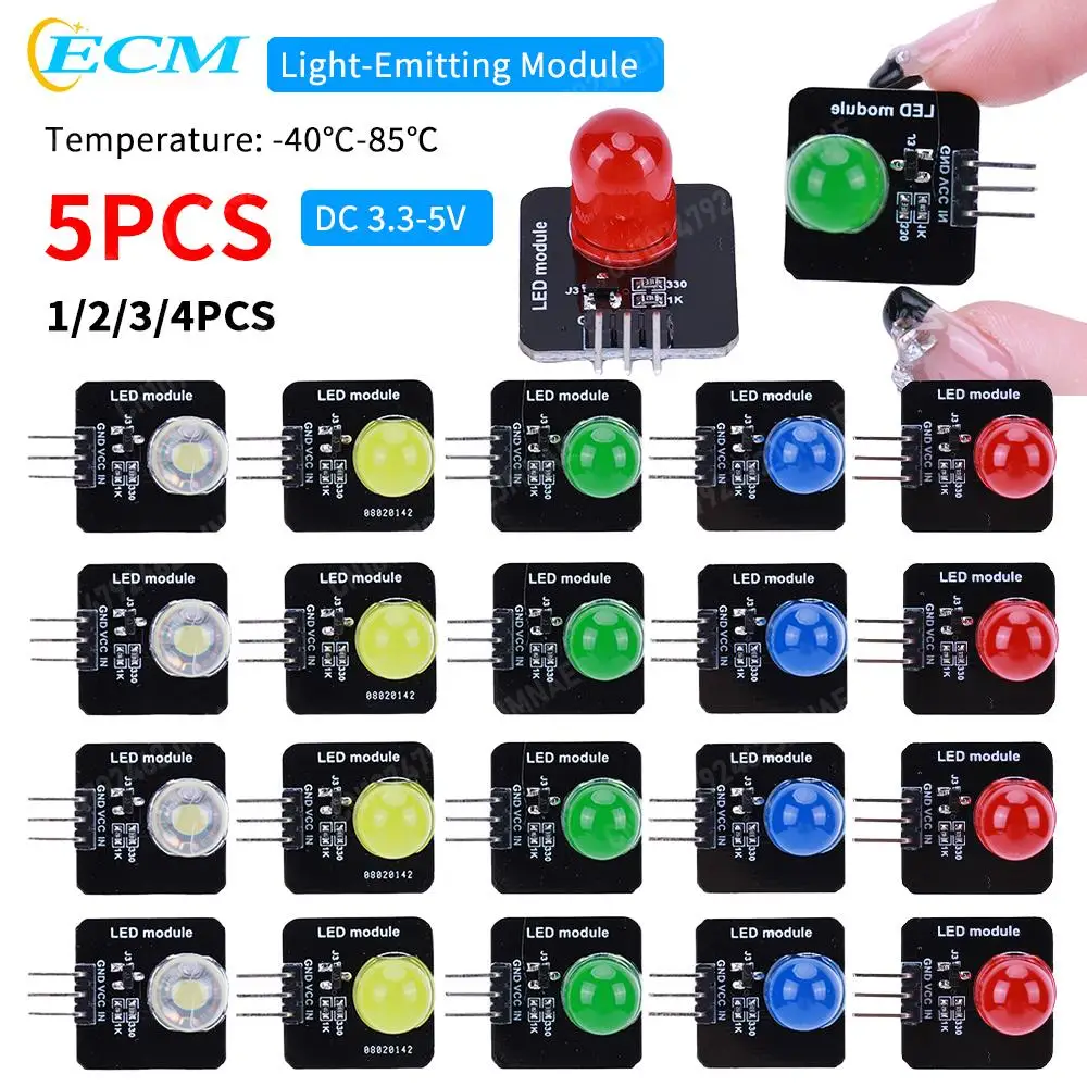 1-5PCS-DC-3-3-5-V-10-MM-Light-Emitting-Module-Indicator-Module-Led ...