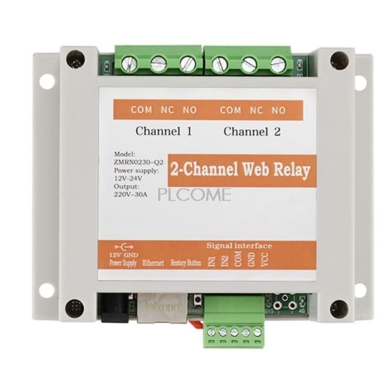 2-In-2-Out-30A-Network-Relay-Controller-Module-Ethernet-RS485-Cloud-WEB ...