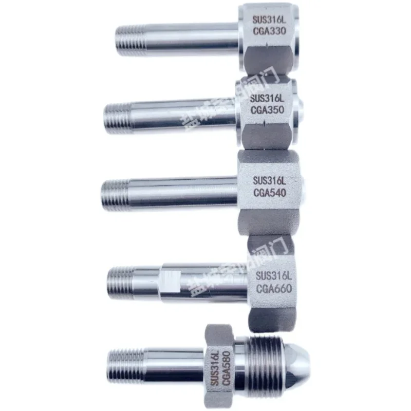 316L-stainless-steel-CGA-cylinder-connector-CGA330-CGA350-CGA540-CGA580 ...