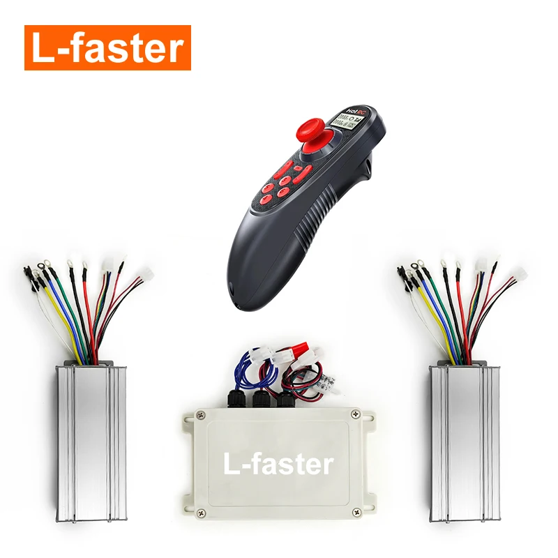 Wireless-Remote-Dual-Drive-48V-800W-Brushless-Controller-Reverse-Tank ...
