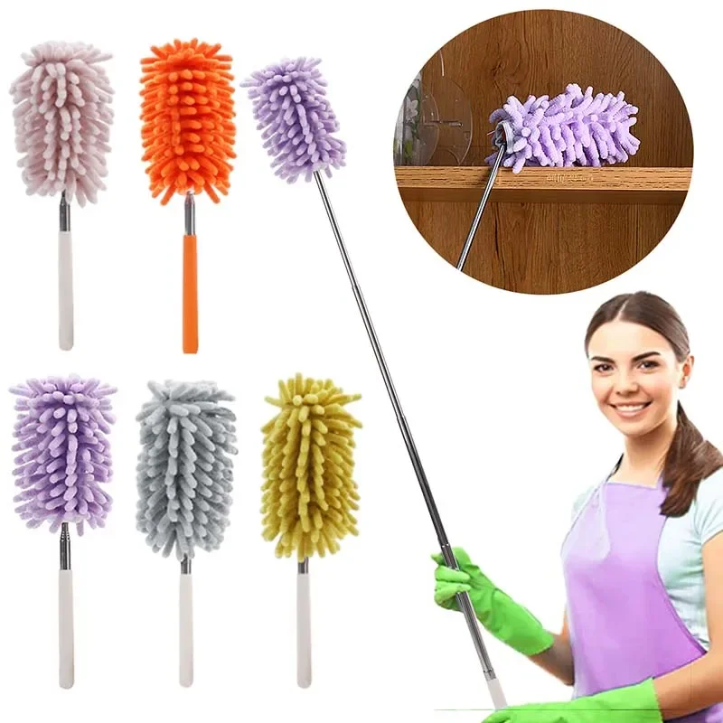 1Pcs-Telescopic-Lengthen-Duster-Refrigerator-Air-Conditioner-Cleaning ...