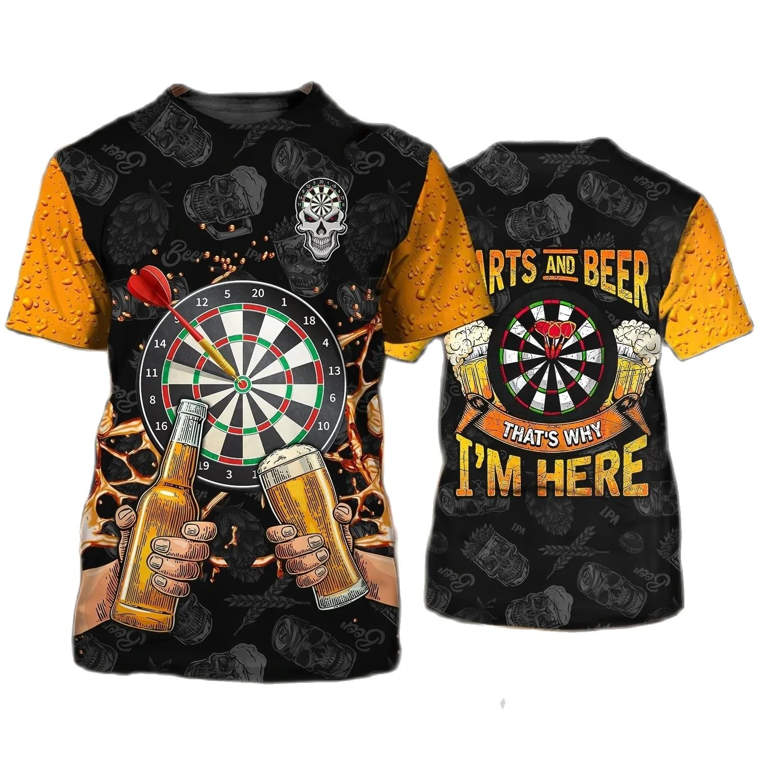 Street Clothing Men | Darts Shirt Men | Darts Clothing | Darts T-shirts ...