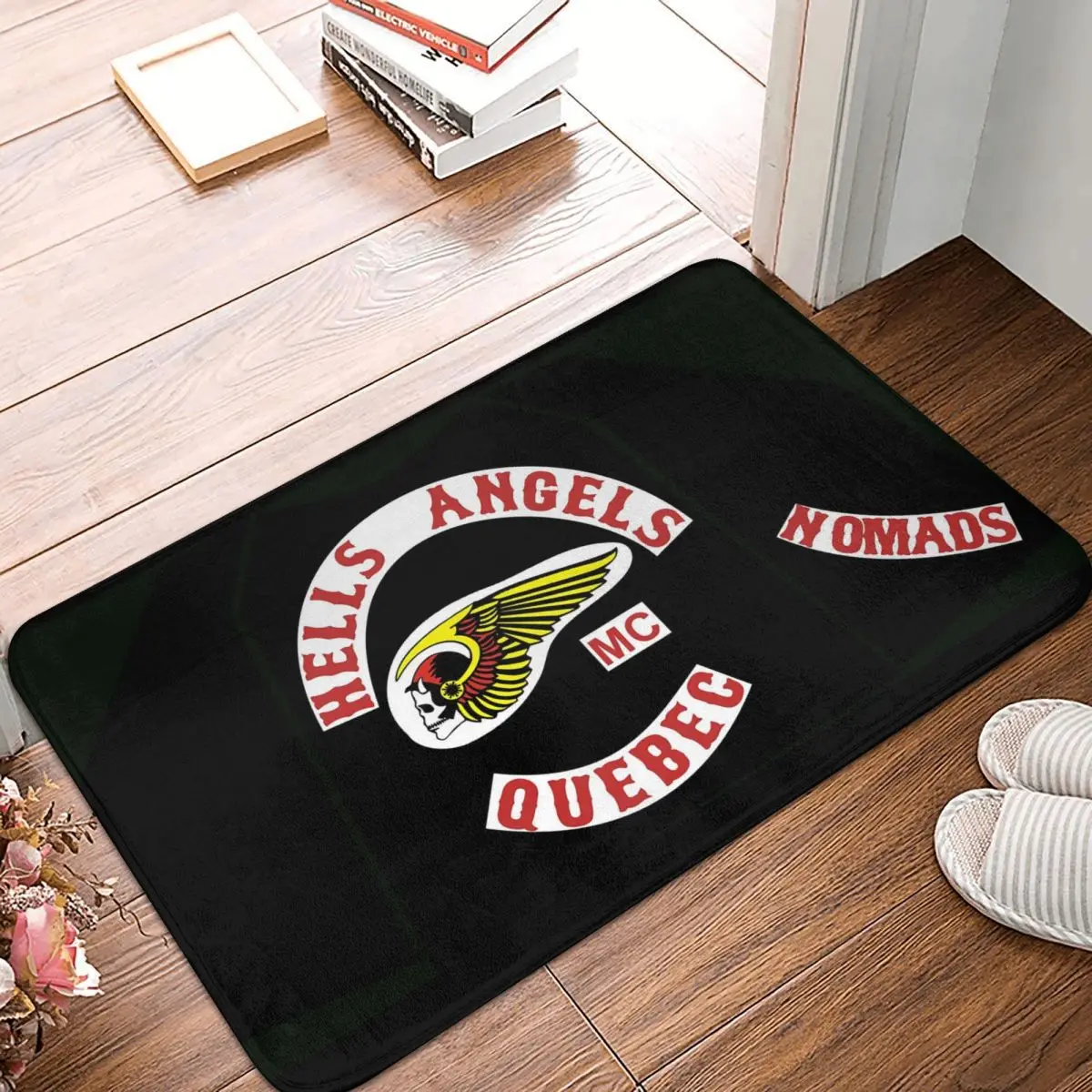 Hells-Angels-Logo-Doormat-Rug-Carpet-Mat-Footpad-Polyester-Anti-slip ...