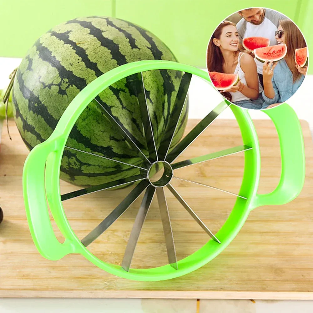 Stainless Steel Manual Watermelon Slicer – Labor-Saving Fruit Cutter ...