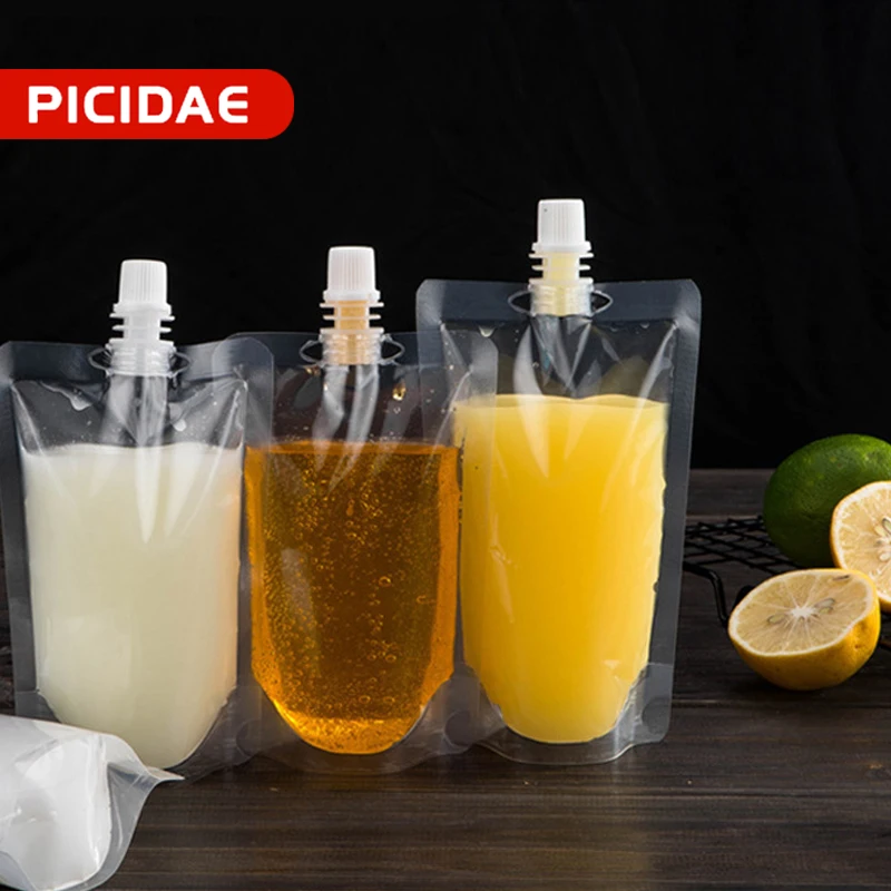 Vertical-Transparent-Beverage-Bag-Plastic-Liquid-Suction-Nozzle ...