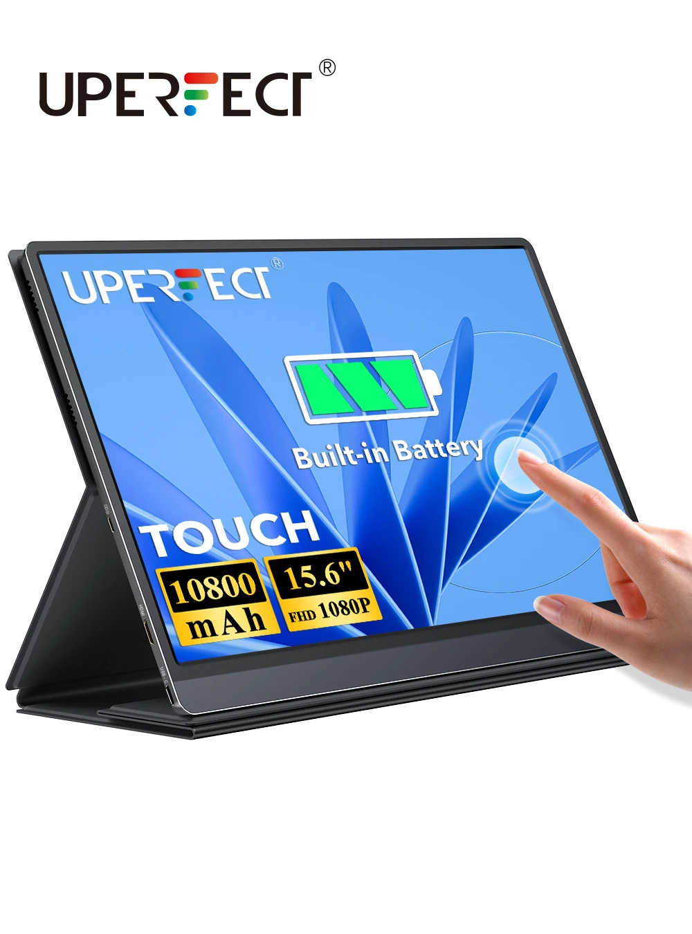 UPERFECT-Monitor-port-til-con-bater-a-pantalla-t-ctil-mejorada-de-120Hz ...