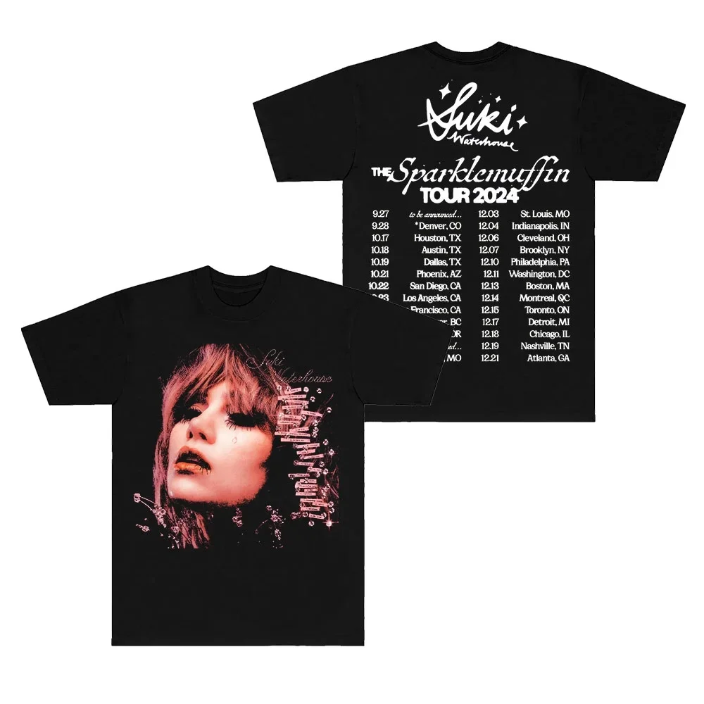 Suki Waterhouse The Sparklemuffin Tour 2024 Merch T-Shirts Cosplay ...
