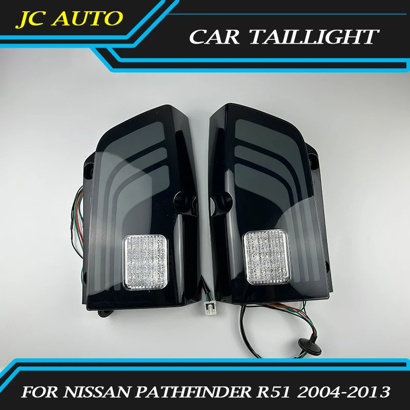 LED-Smorked-Rear-Taillight-Fit-for-Nissan-Pathfinder-R51-2004-2013-Tail ...