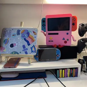 NINTENDO SWITCH BMO STAND Cute Cartoon Multi Color Silicone Material ...