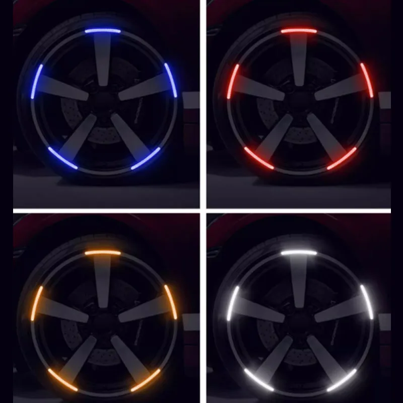 Reflective-Car-Wheel-Sticker-Safety-Warning-Reflector-Tape-Decal ...