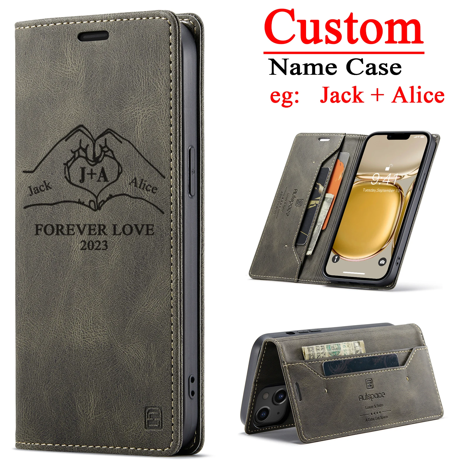 Etched Leather Case Note 4