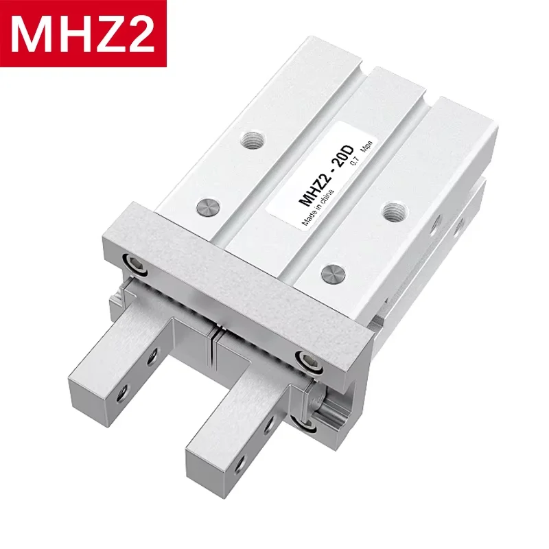R MHZ2-10D MHZ2-16D 6D 20D 25D 32D 40D S C Cilindro neumático Pinza de ...