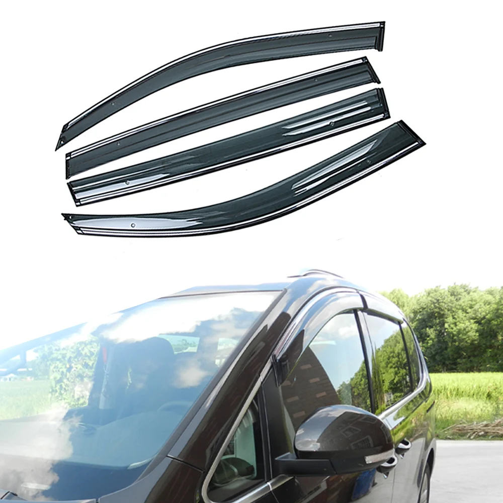 For VOLKSWAGEN VW Sharan 7N 2010-2020 Car Window Sun Rain Shade Visors ...