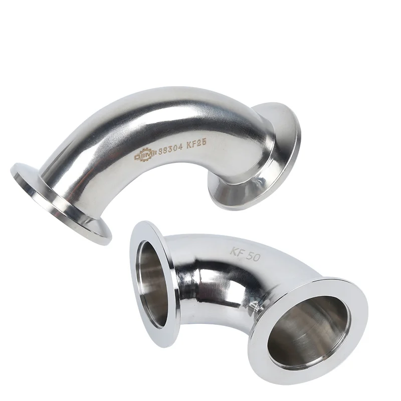 SAP-Stainless-Steel-304-KF-Elbows-90-degree-ISO-KF-flanges-elbow-NW-KF ...
