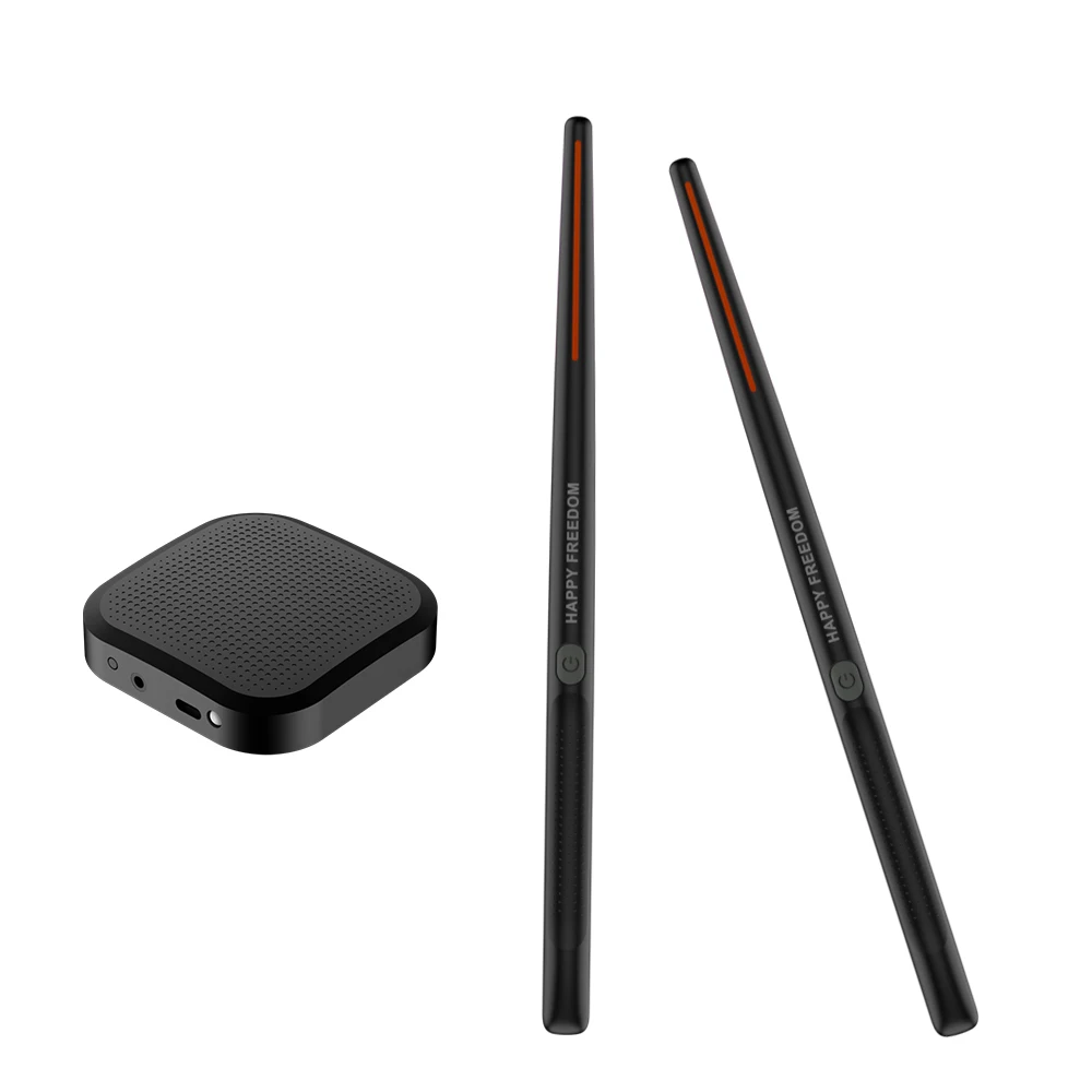 Electronic-Drumsticks-Air-Drum-Stick-16D-Speaker-DSP-Level-Sound-Card ...