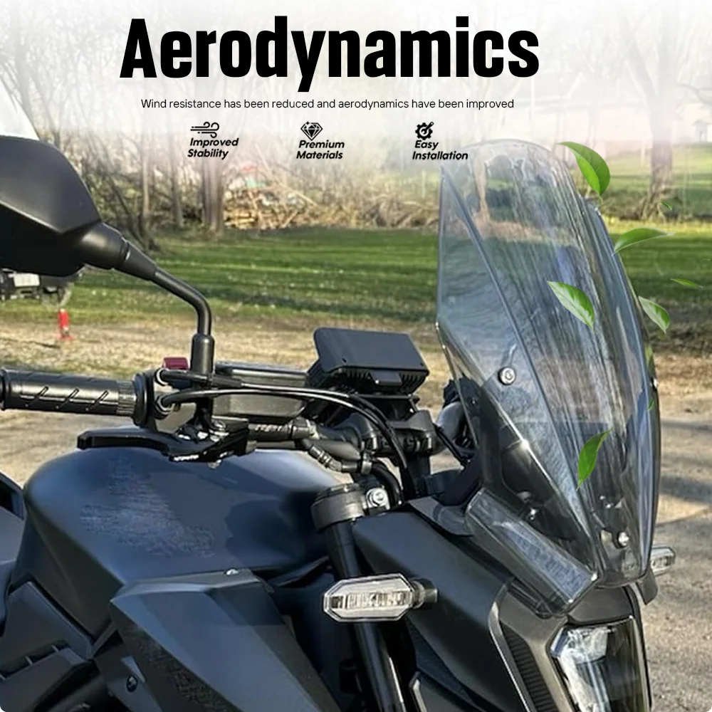 Windshield Windscreen Screen Bubble Double Wind Deflector For Honda ...