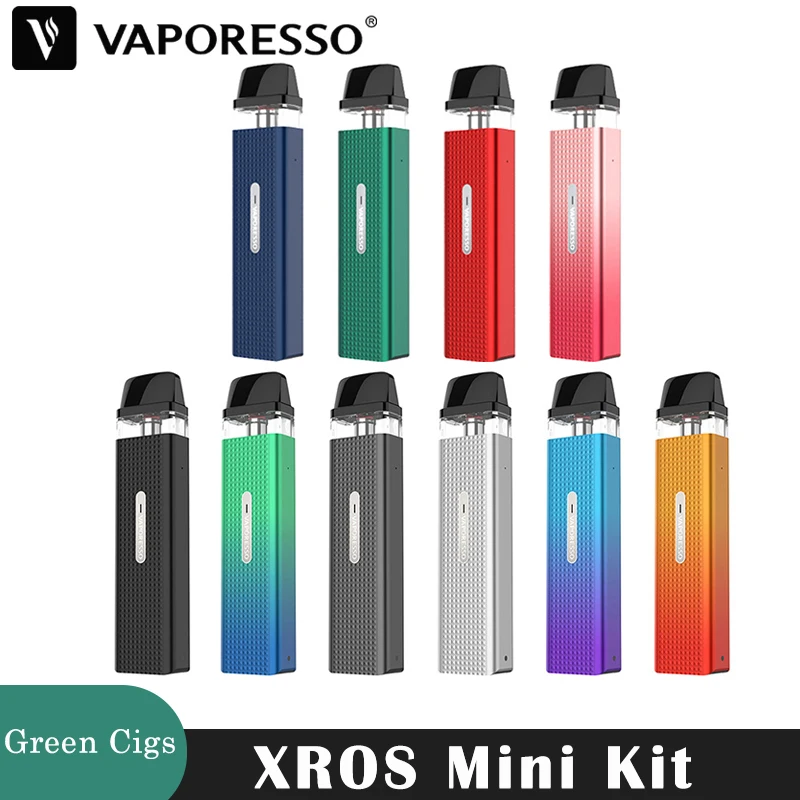 Original-Vaporesso-XROS-Mini-Kit-Vape-11W-16W-1000mAh-2ml-1-2ohm-Pod ...