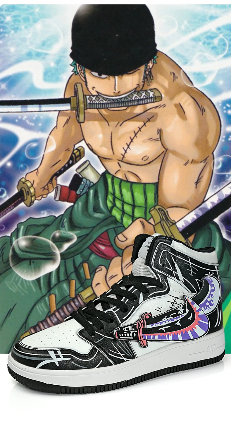 Zoro Shoes One Piece | Custom Sneakers [Free Shipping]