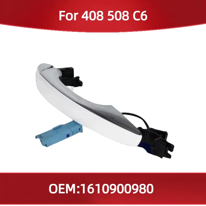 1610900980 For Peugeot 408 508 Citroen C6 High-end Door Outer Handle ...