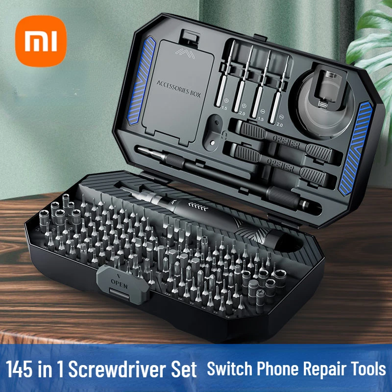 Xiaomi-Juego-de-destornilladores-CHNT-145-en-1-brocas-magn-ticas-de ...