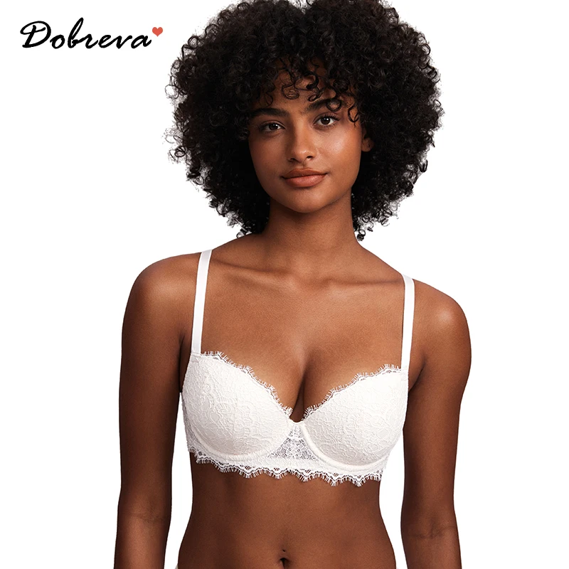 DOBREVA-Women-s-Balconette-Bra-Lace-Lightly-Padded-Demi-Full-Coverage-Plus-Size-Bras-Underwire ...