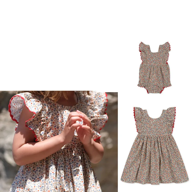 Per sale (Ship In Mid April) 2023 Summer KS Girls Clothes Brand Floral ...