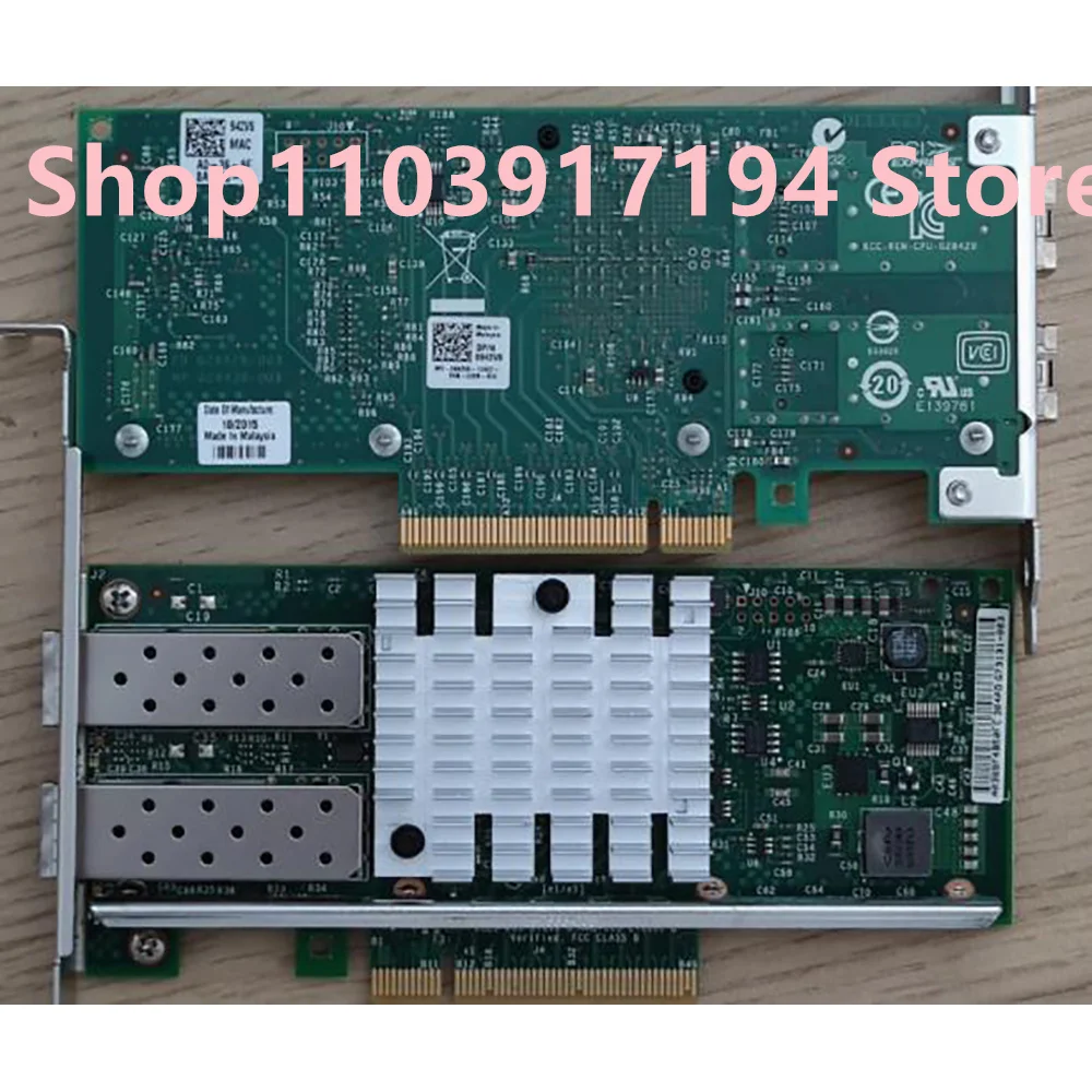 FOR-Dell-X520-DA2-82599ES-10-Gigabit-dual-port-Network-card-Optical ...