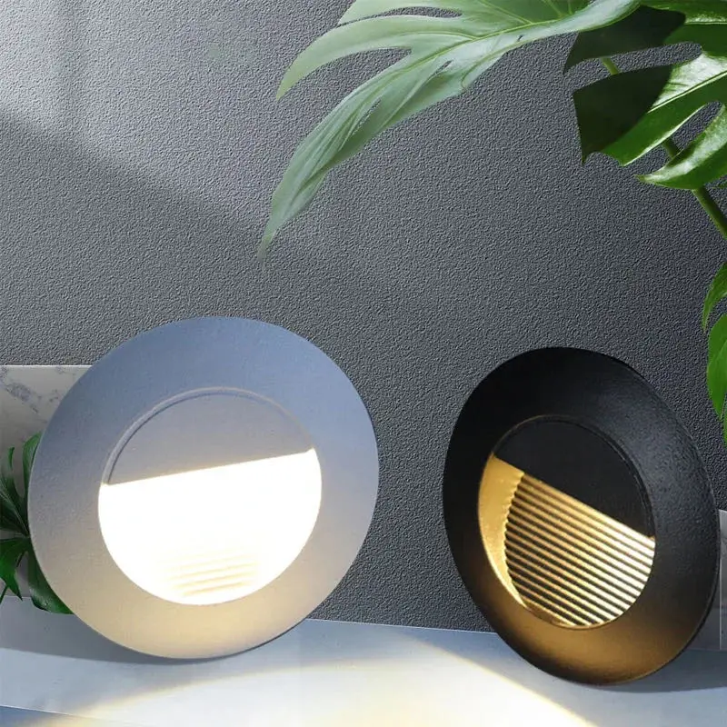 Outdoor-IP65-Waterproof-LED-Step-Light-3W-Recessed-Wall-Lamp-for ...