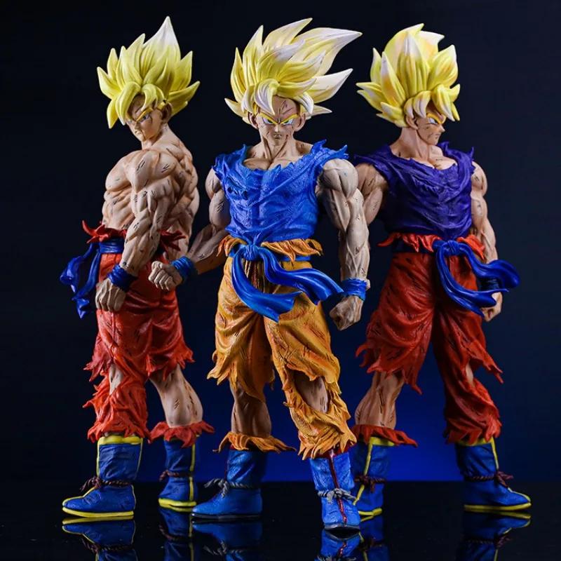 45cm-Dragon-Ball-Z-Goku-Anime-Figure-Super-Saiyan-Action-Figure-Cartoon ...