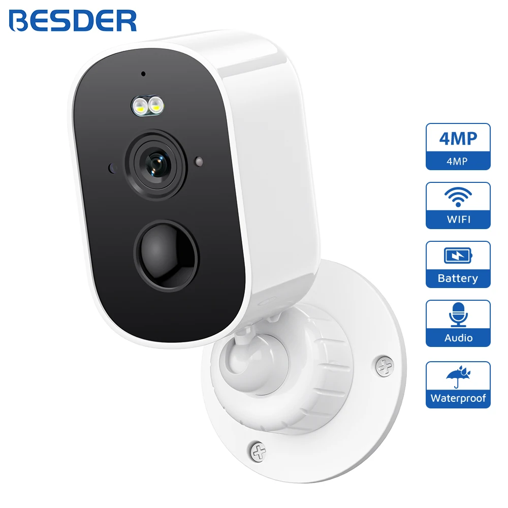 BESDER-4MP-WiFi-Camera-Bulid-in-4800mAh-Rechargeable-Battery-Outdoor ...